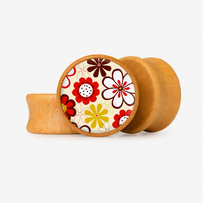 Plug Flores Garridas - Base Selecionável é na ALARGS